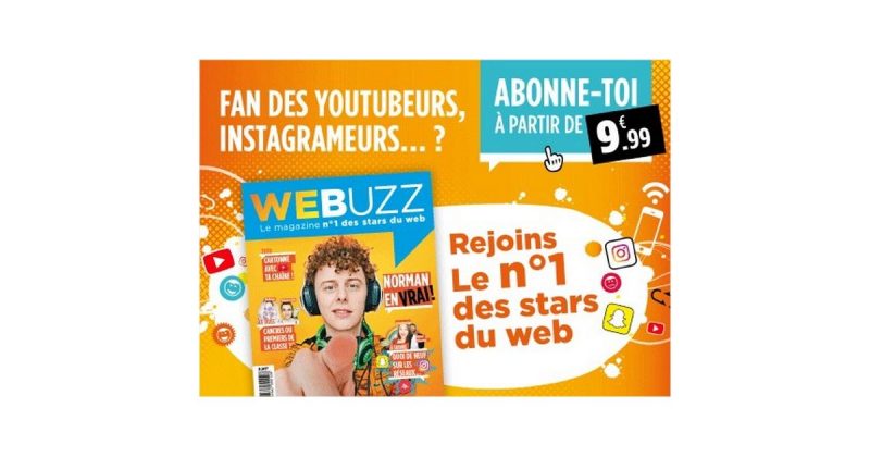 Lagardère Active lance le magazine pour ados «WeBuzz» | média+