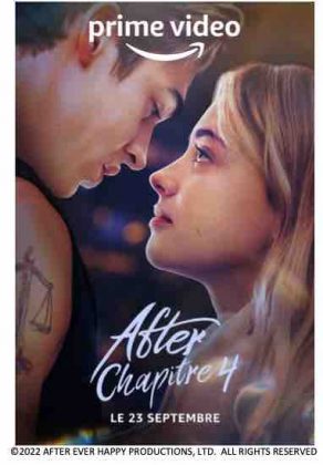 Prime Video : «After : Chapitre 4» en exclusivité dès le 23 septembre ...